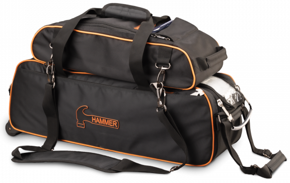 Sac PREMIUM SLIM TRIPLE TOTE WITH SHOE POUCH HAMMER – Bowling Stars