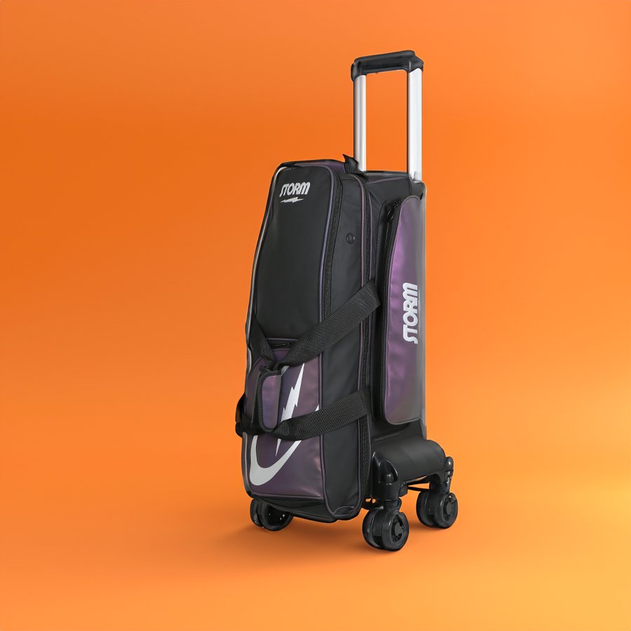 Sac de bowling STORM 3-BALL ROLLING THUNDER SIGNATURE (4-WHEEL EDITION ...